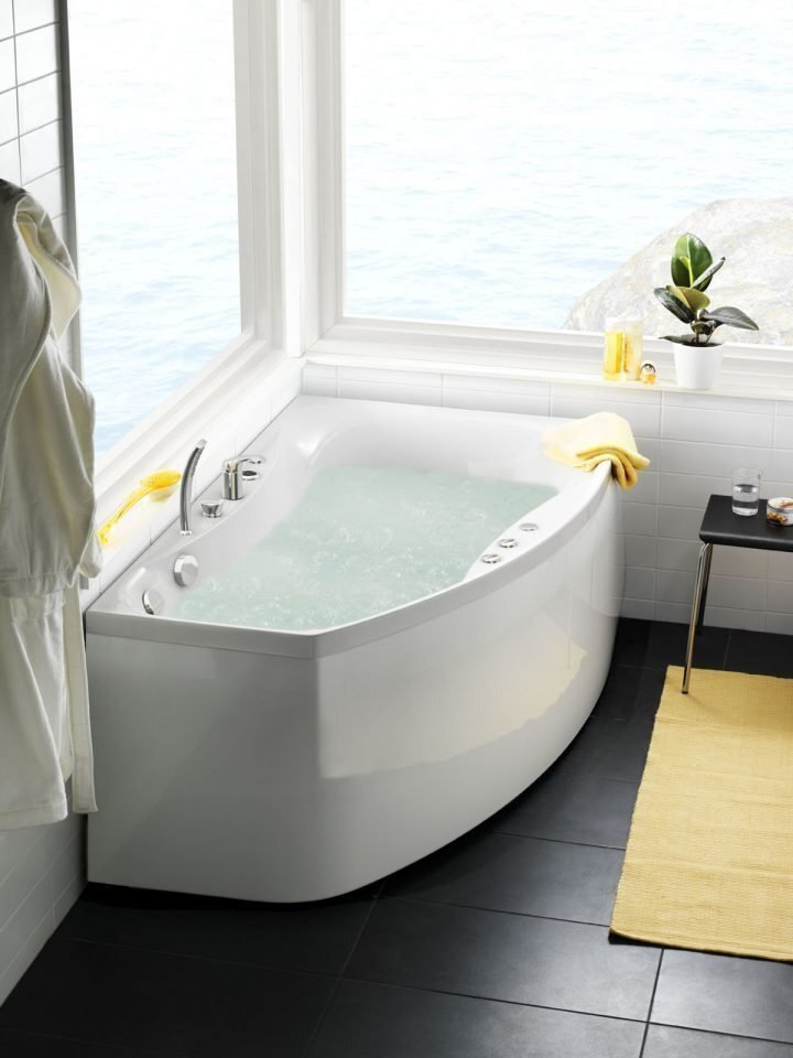 Poreamme Ocean 160 L Executive akryyli valkoinen - Kylpyhuonekauppa.fi