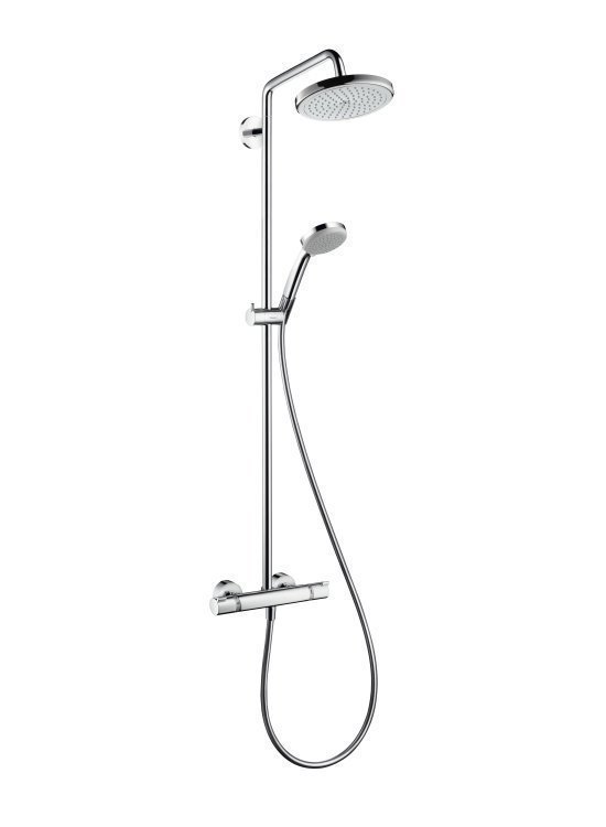 Suihkuhana Hansgrohe Croma 220 Air Showerpipe termostaatti käsi- ja ...