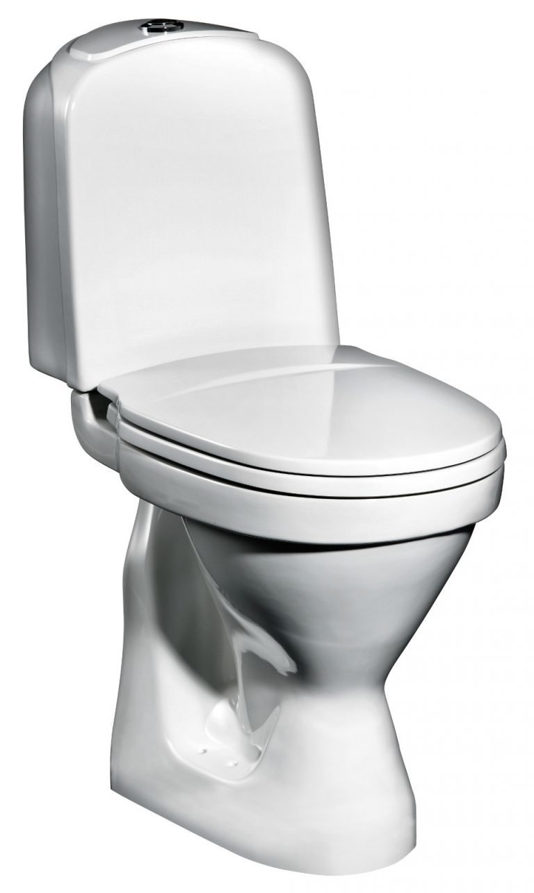 WC-istuin Gustavsberg Nordic 2350 P-Piilolukko 3/6 L valkoinen ...